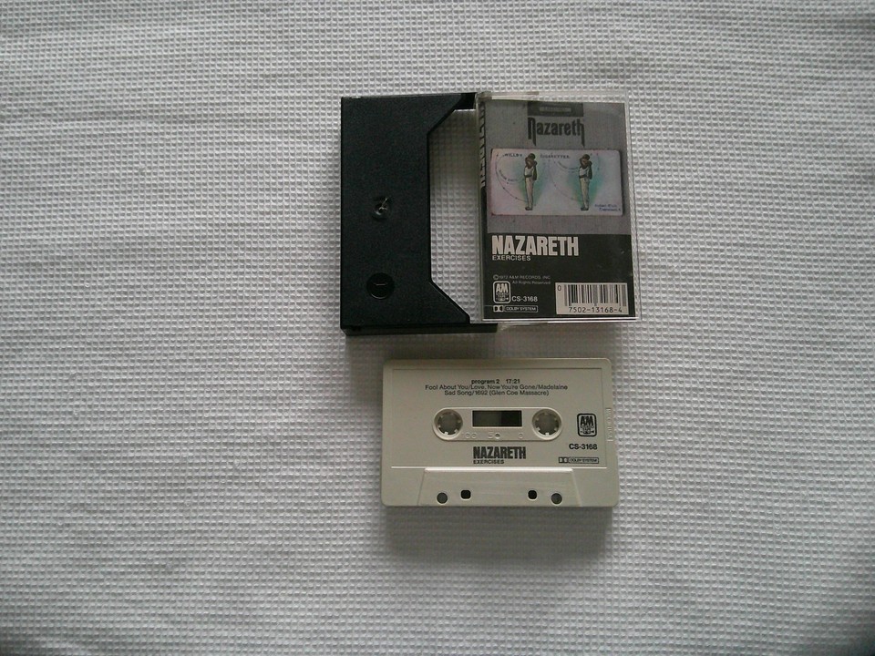Nazareth: Exercises Cassette Tape, Heavy Metal, RARE | eBay