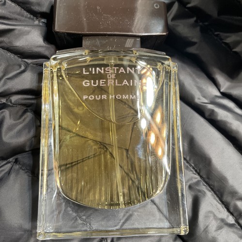 L'Instant de Guerlain Pour Homme Eau 99% FULL 2.5 fl oz With Wallet Bag ...
