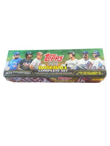 2020 Topps Complete Set GREEN Box Walmart Exclusive Baseball | eBay