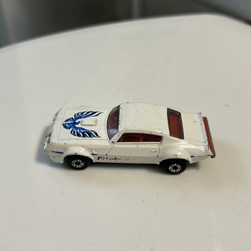 Matchbox Superfast MB16 White Pontiac Firebird 1979 Vintage | eBay