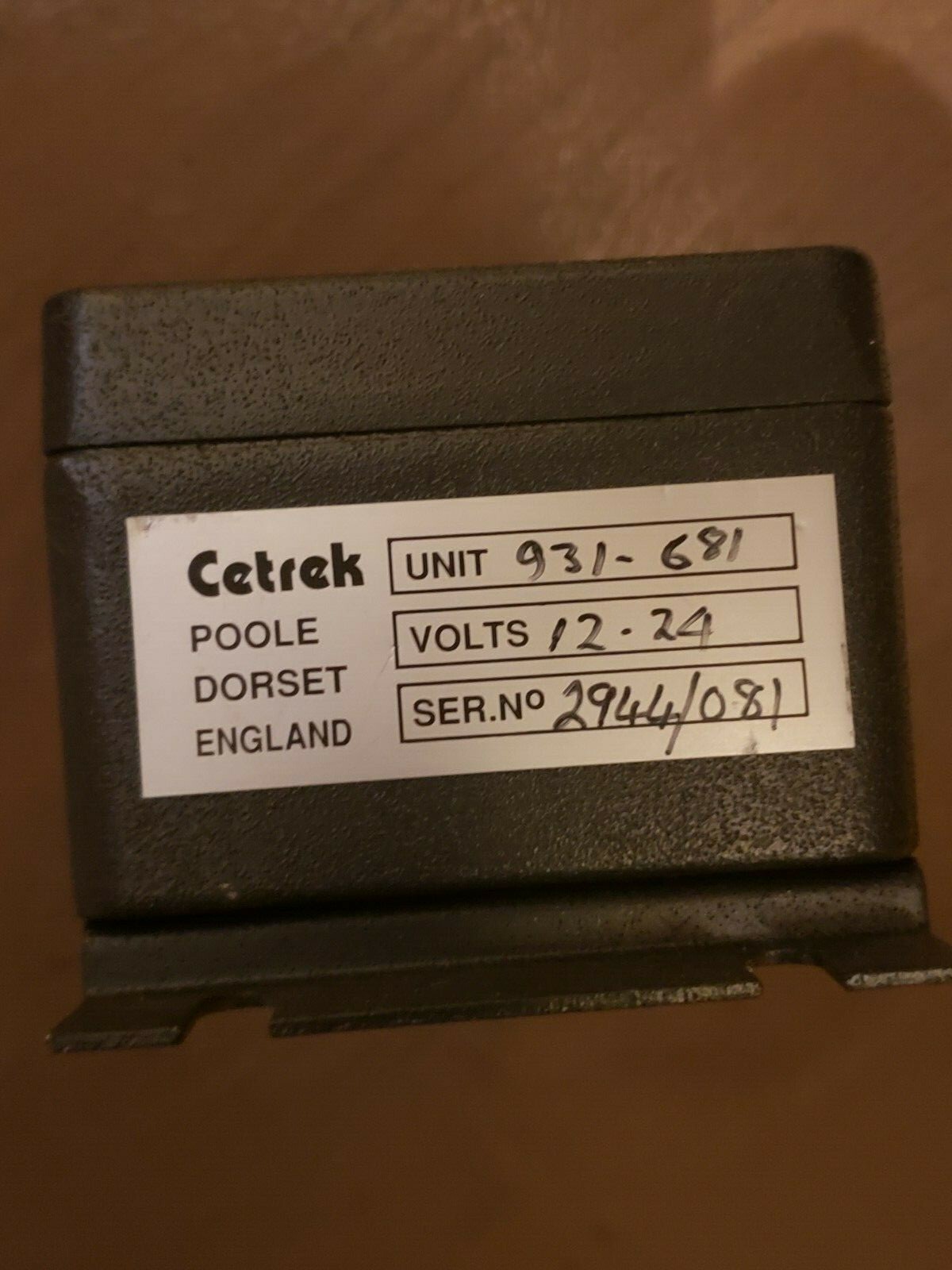 Cetrek autopilot interface/motor drive box 931-681,for 770 and 700 ...