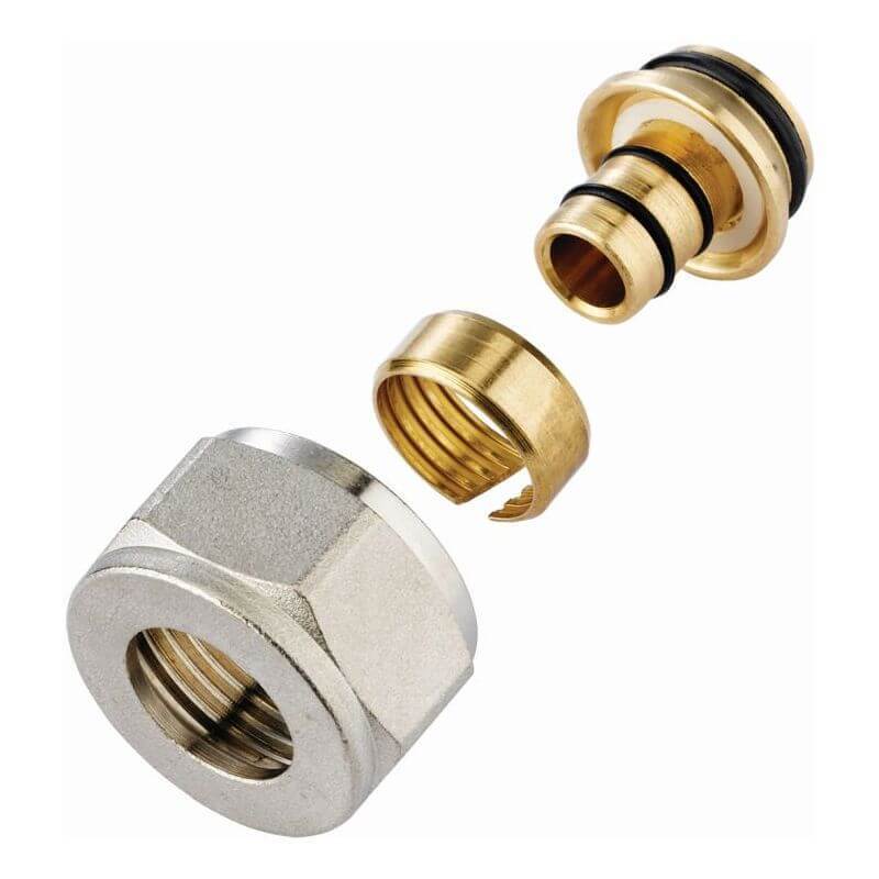 Underfloor Heating Manifolds Connectors 12mm 15mm 16mm 17mm 20mm x 3/4 ...