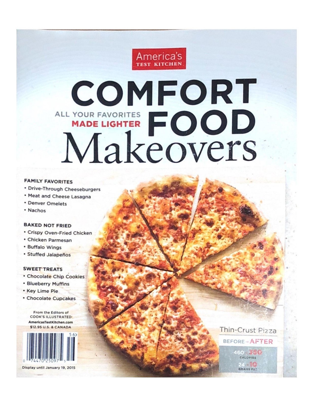 AMERICA'S TEST KITCHEN MAGAZINE, COMFORT FOOD MAKEOVERS. | eBay