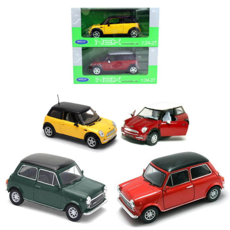 Die Cast Mini Cooper 1300 Scale Model Car Welly Toy Model Classic | eBay