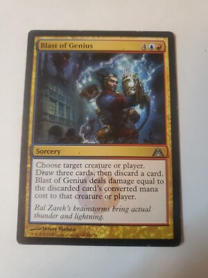 MTG Blast of Genius Dragon's Maze 55/156 Regular Uncommon | eBay