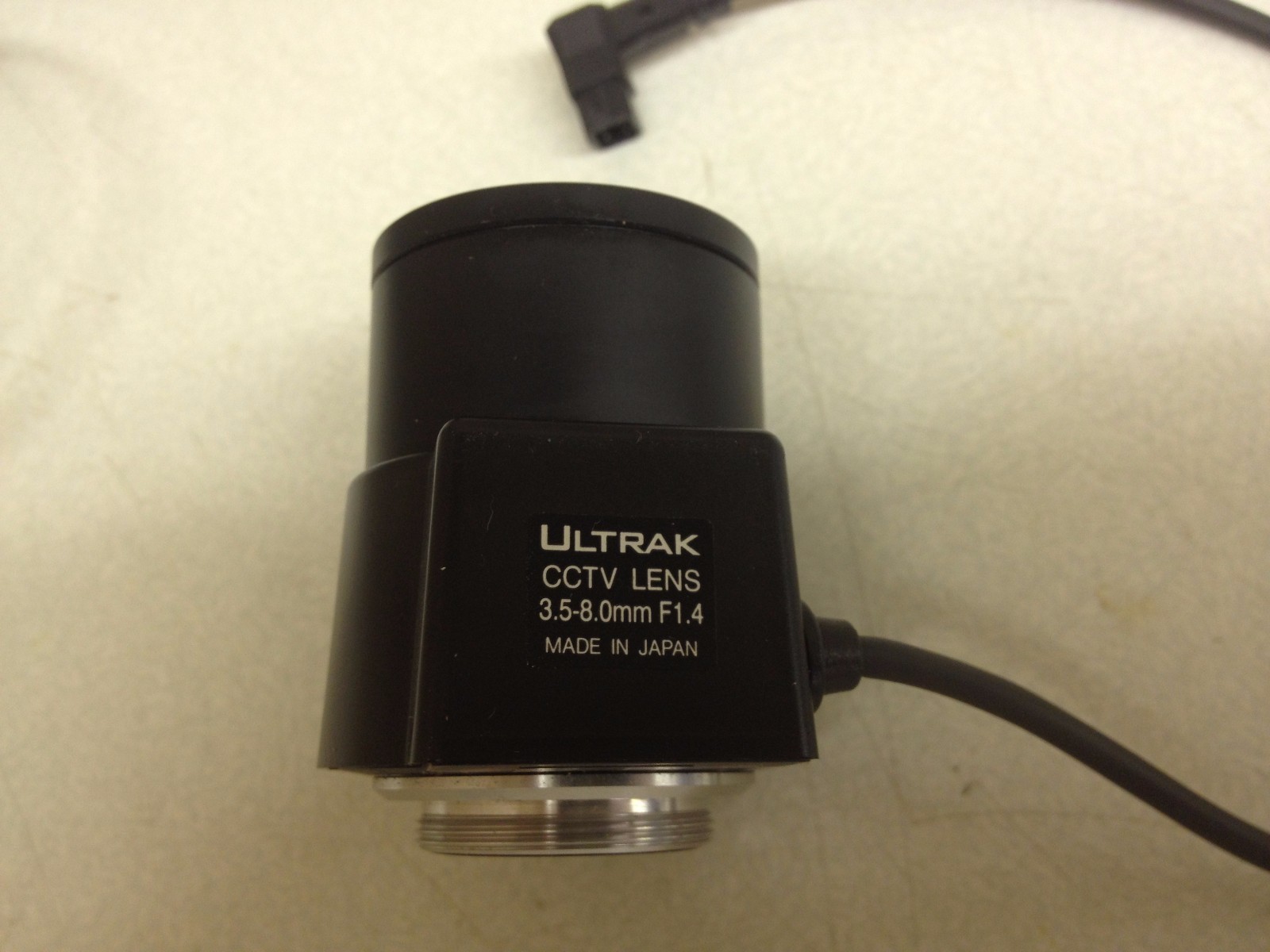 LOT of 4 Ultrak 3.5-8mm F1.4 Auto-Iris Color CCTV Camera Lens ...