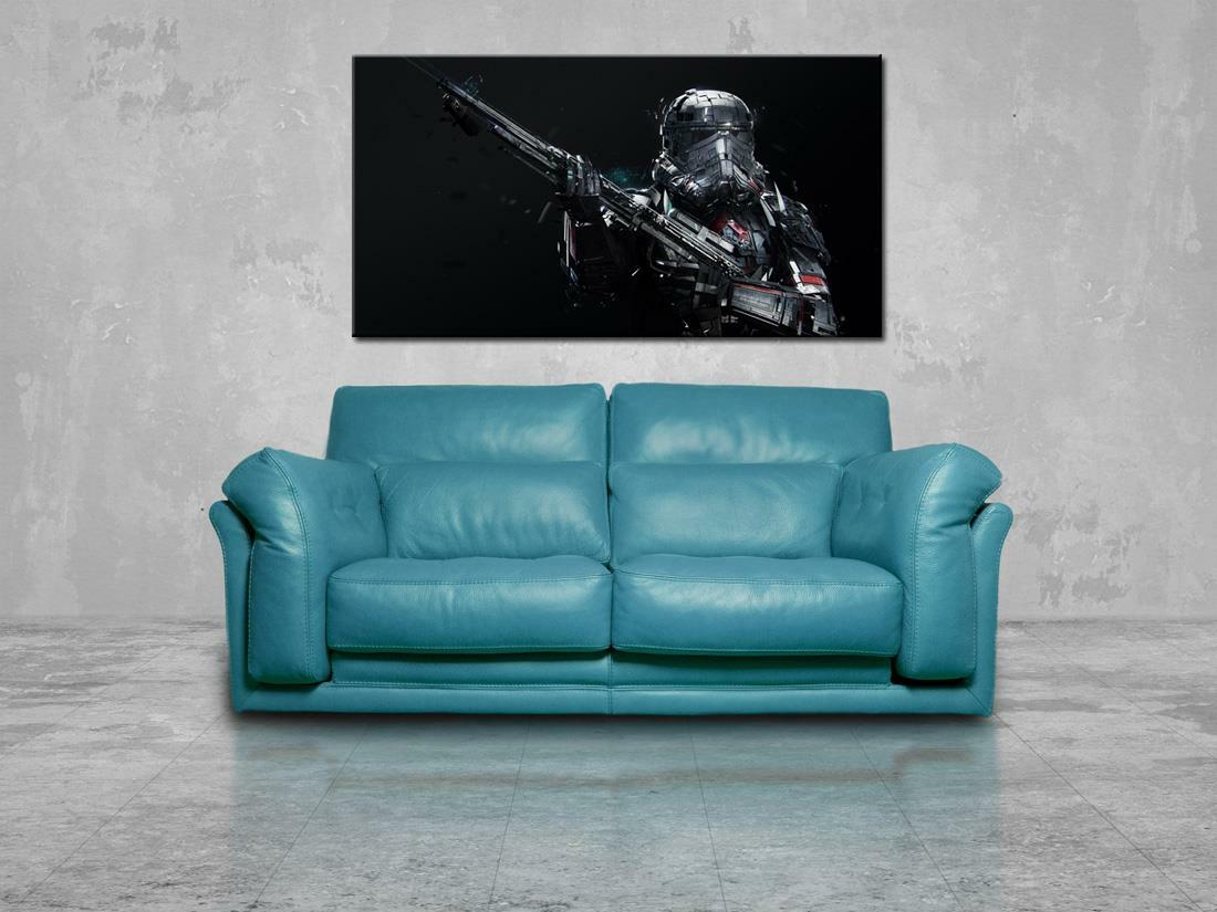 Star Wars Storm Trooper CANVAS PRINT Wall Home Decor Giclee Art Poster ...