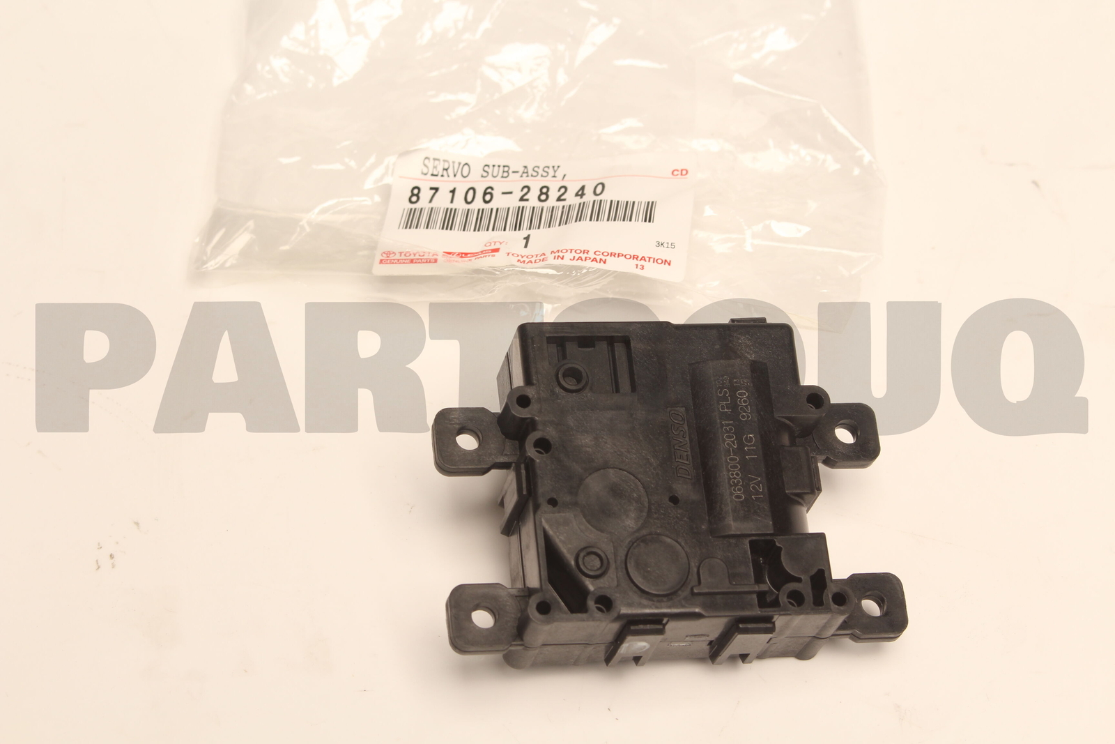 8710628240 Genuine Toyota DAMPER SERVO SUB-ASSY, BLOWER, NO.1 87106 ...