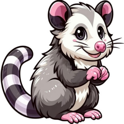 30 Custom Cute Little Possum Personalized Address Labels | eBay