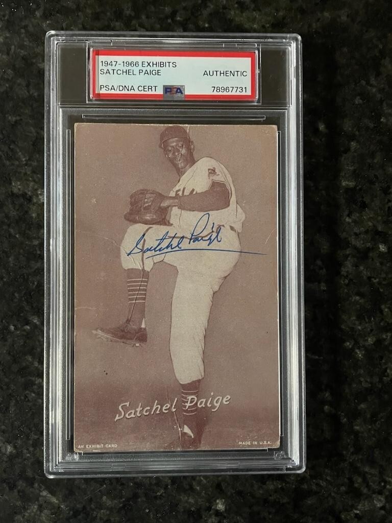 1947-1966 Exhibits Satchel Paige Autograph PSA | eBay