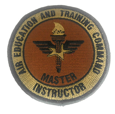 A.F. AIR EDUCATION & TRAINING COMMAND MASTER INSTRUCTOR SPICE BROWN OCP (each) | eBay
