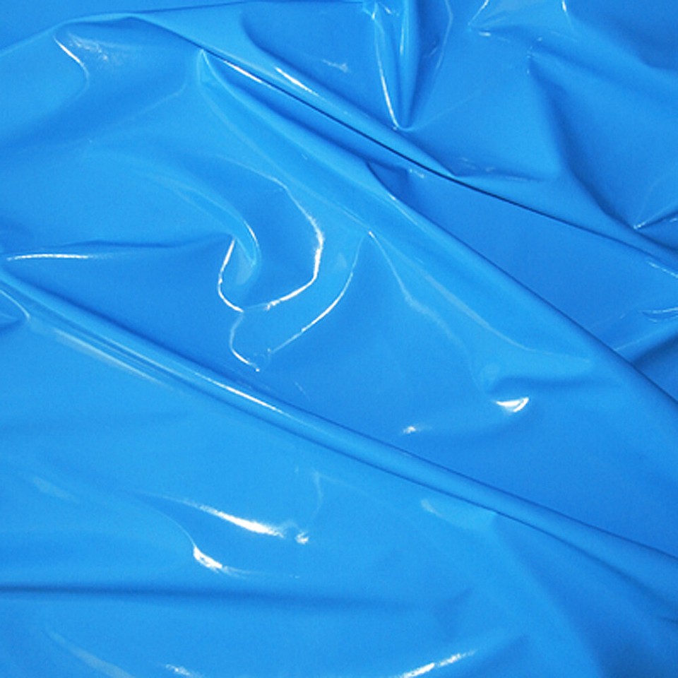 SHINY HIGH GLOSS PVC STRETCH RUBBER VINYL PLEATHER GOTH FETISH CLOTH ...