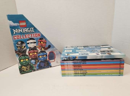 Lego Ninjago Master of Spinjitzu Collection 10 Book Set *Missing Figure ...
