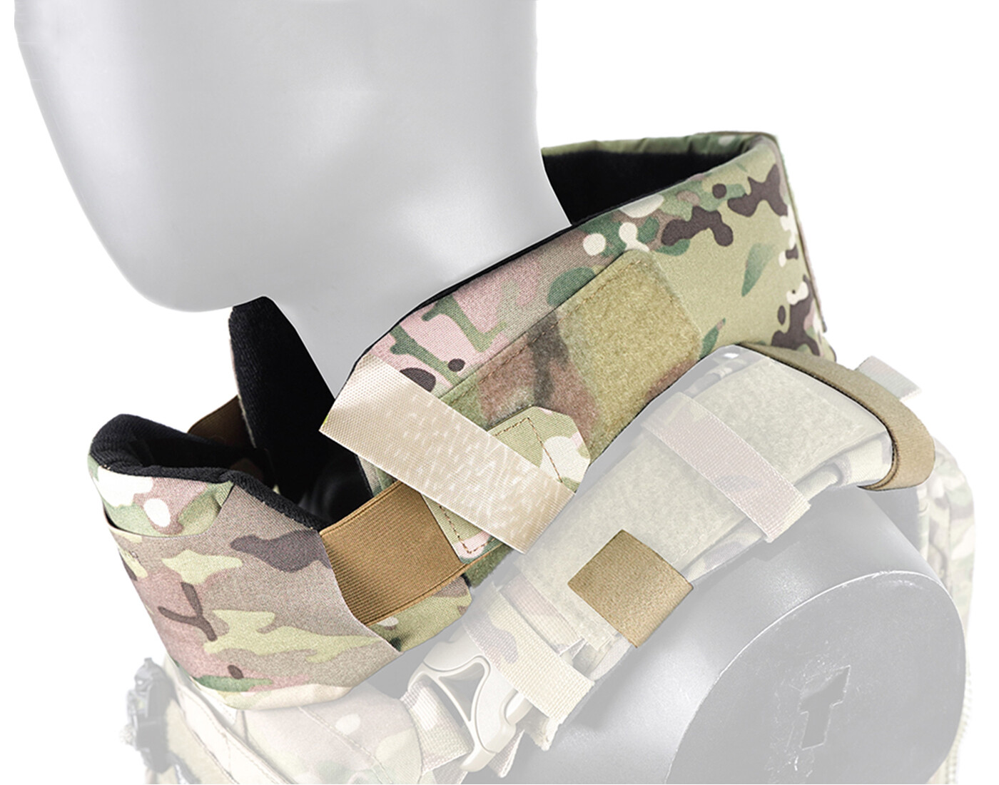DMgear Tactical Vest Universal Collar 2.0 Neck Armor for JPC FCSK 6094 ...