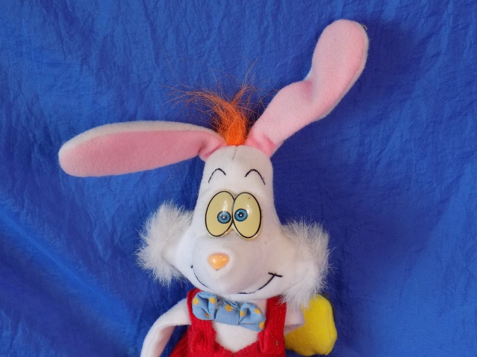 Who Framed Roger Rabbit Window Cling 11" Roger Walt Disney World Tag ...