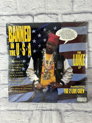 The Luke LP / 2 Live Crew Banned In The U.S.A Vinyl LP 91424 Luke ...