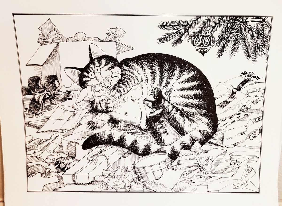 Kliban Cat Christmas Cards B. Kliban CatCare: A Feline Befriending