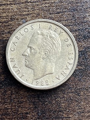1988 Spain Cien 100 Pesetas Bronze Actual Coin TB5183* | eBay