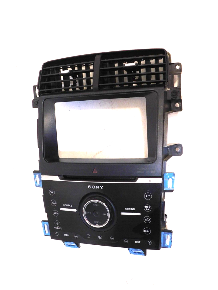 2011-2014 Ford EDGE SONY CLIMATE CONTROL RADIO DISPLAY SURROUND SONY ...