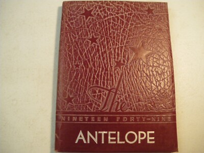 Abernathy High School 1949 (Antelope) Texas yearbook | eBay