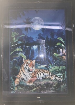 Christian R. Lassen 1998 “Eye Of The Tiger “Signed & Autographed 88x66 ...