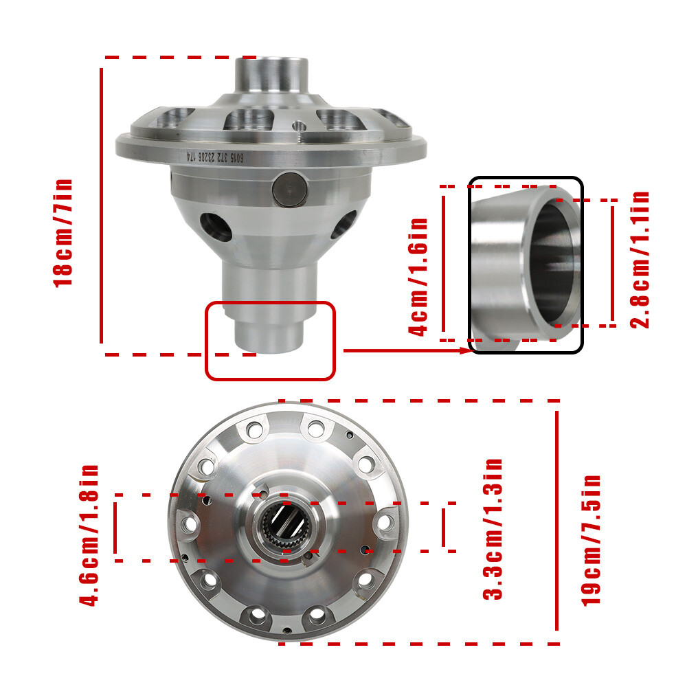 "9"" Inch 31 Spline Posi Unit Trac Lok Loc Traction Lock Rear | 1 Year ...