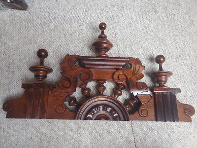 beautiful clock top crown / pediment f. a Vienna Regulator, Freeswinger ...