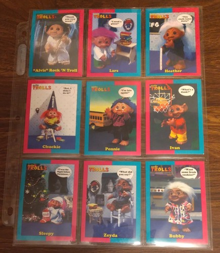 Norfin Collectible Troll Cards #10-18 | eBay