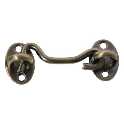 Brass Latch 3 Inches Window Sash Catch Hook Lock Sliding Door Bedroom ...