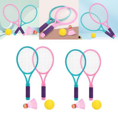 Kids Tennis Rackets Tennis Racquet Birdies Play Game Toy Boys Girls ...