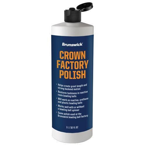 Brunswick Bowling Ball Crown Factory Polish | eBay