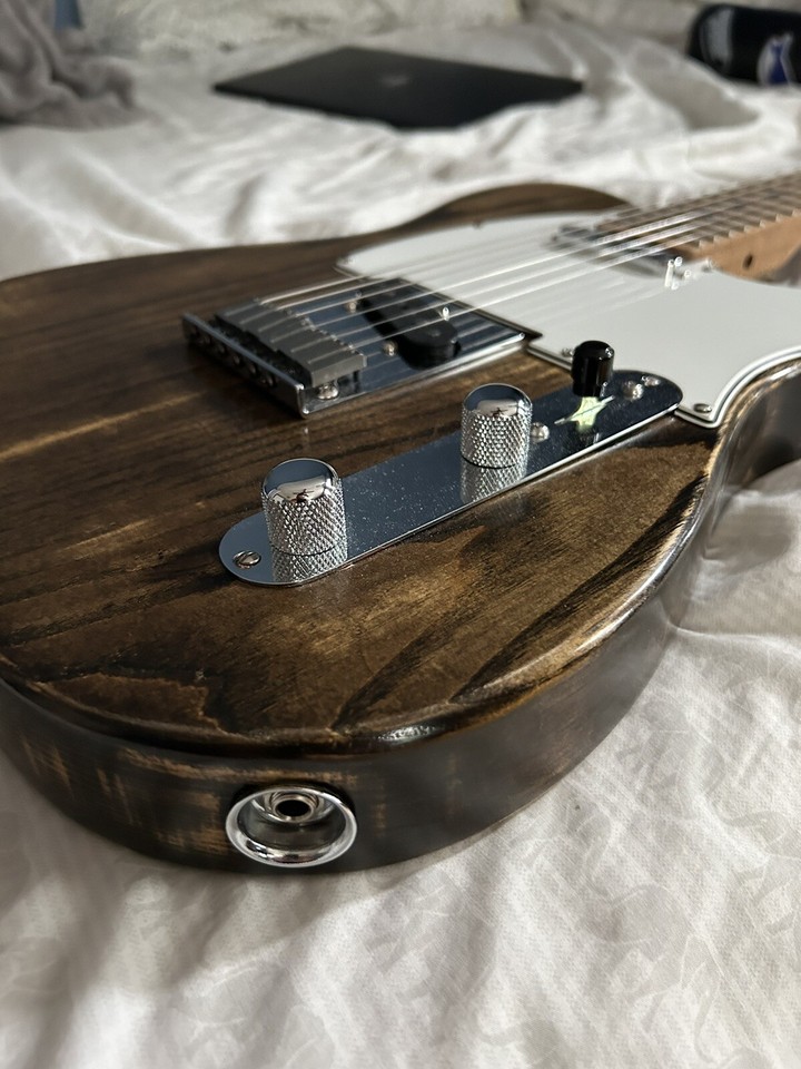 Fender Telecaster - Custom Built - Ash Wood Body,Roasted Maple Wood ...
