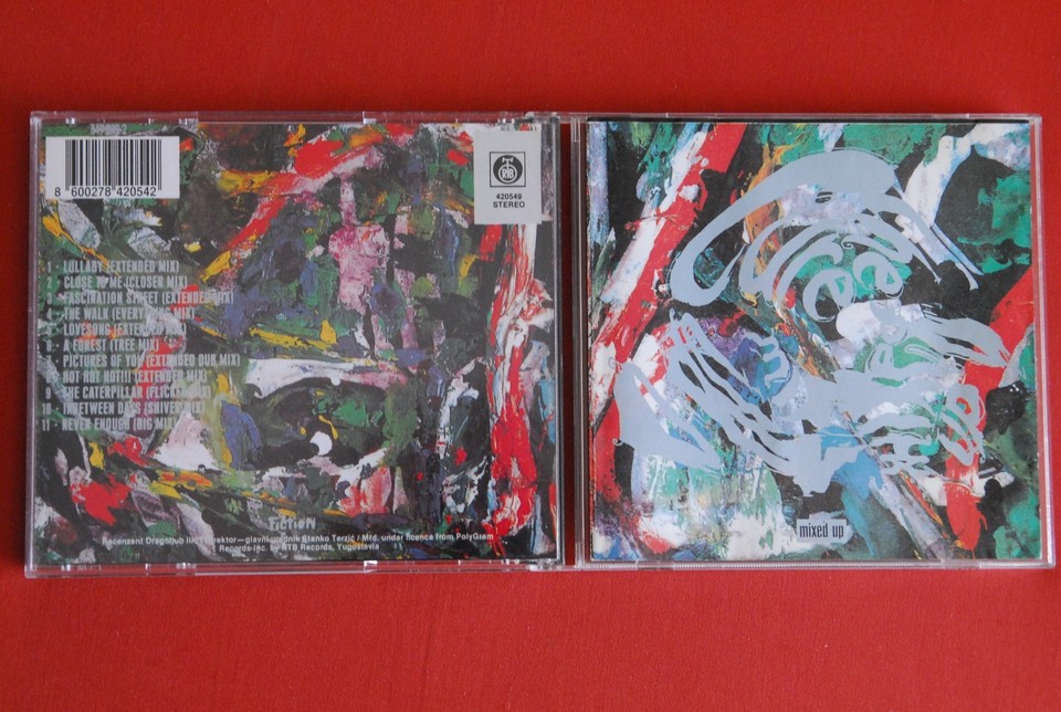 THE CURE MIXED UP 1990 GOTH RARE EXYU RTB CD YUGOSLAVIA EDITION ROBERT ...