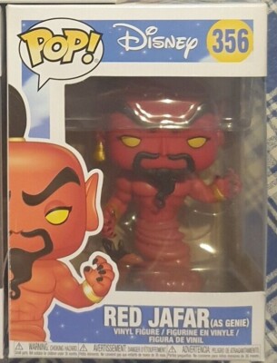 Funko Pop Red Jafar (As Genie) #356 - Aladdin - Vaulted | eBay Australia