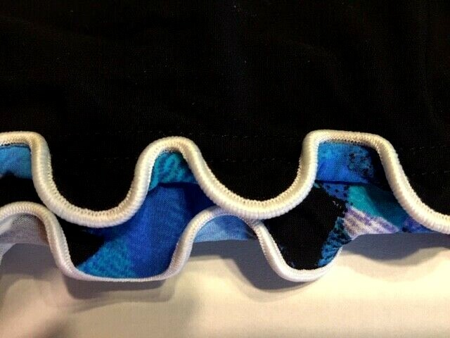 Profile by Gottex Tidal Wave Ruffle Trim Halter Swiim Tankini Top 6 ...