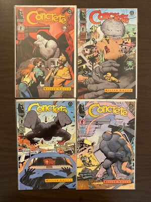 Concrete: Killer Smile #'s 1-4 Complete High Grade 9.2 Dark Horse Comic ...