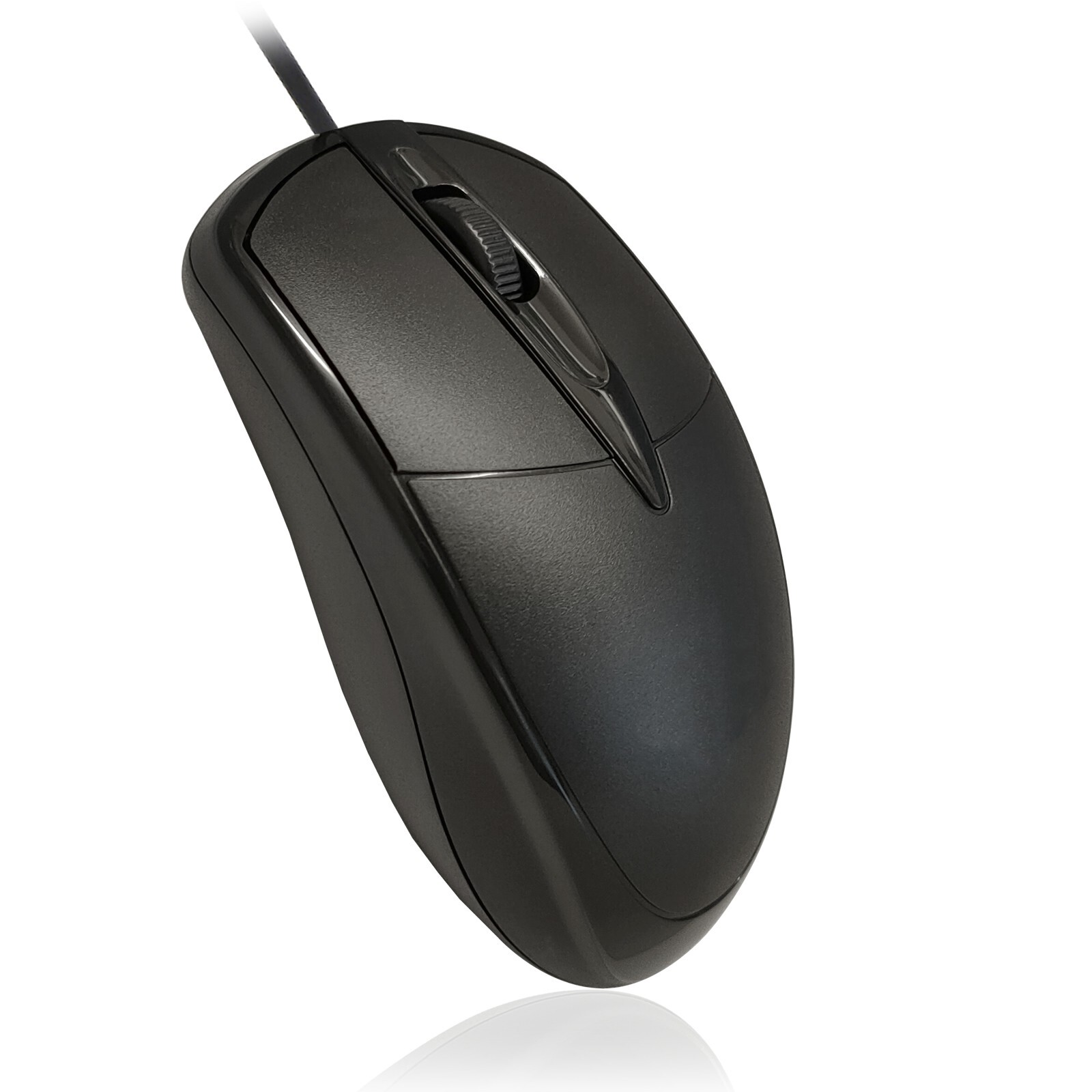 COMFORT WIRED USB OPTICAL MOUSE LED FOR PC LAPTOP COMPUTER SCROLL WHEEL ...