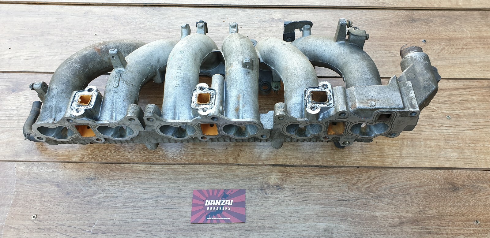 NISSAN SKYLINE R33 GTST RB25DET SPEC 1 OEM INTAKE LOWER PLENUM INLET ...