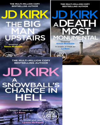 JD Kirk DCI Logan Crime Thrillers Series 7-9 Collection 3 Book Set NEW ...