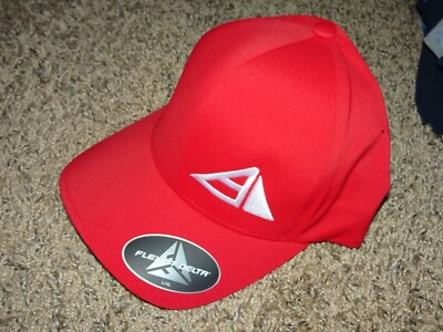 NEW Axiom Disc Golf Logo FlexFit Delta Hat - L/XL Red | eBay