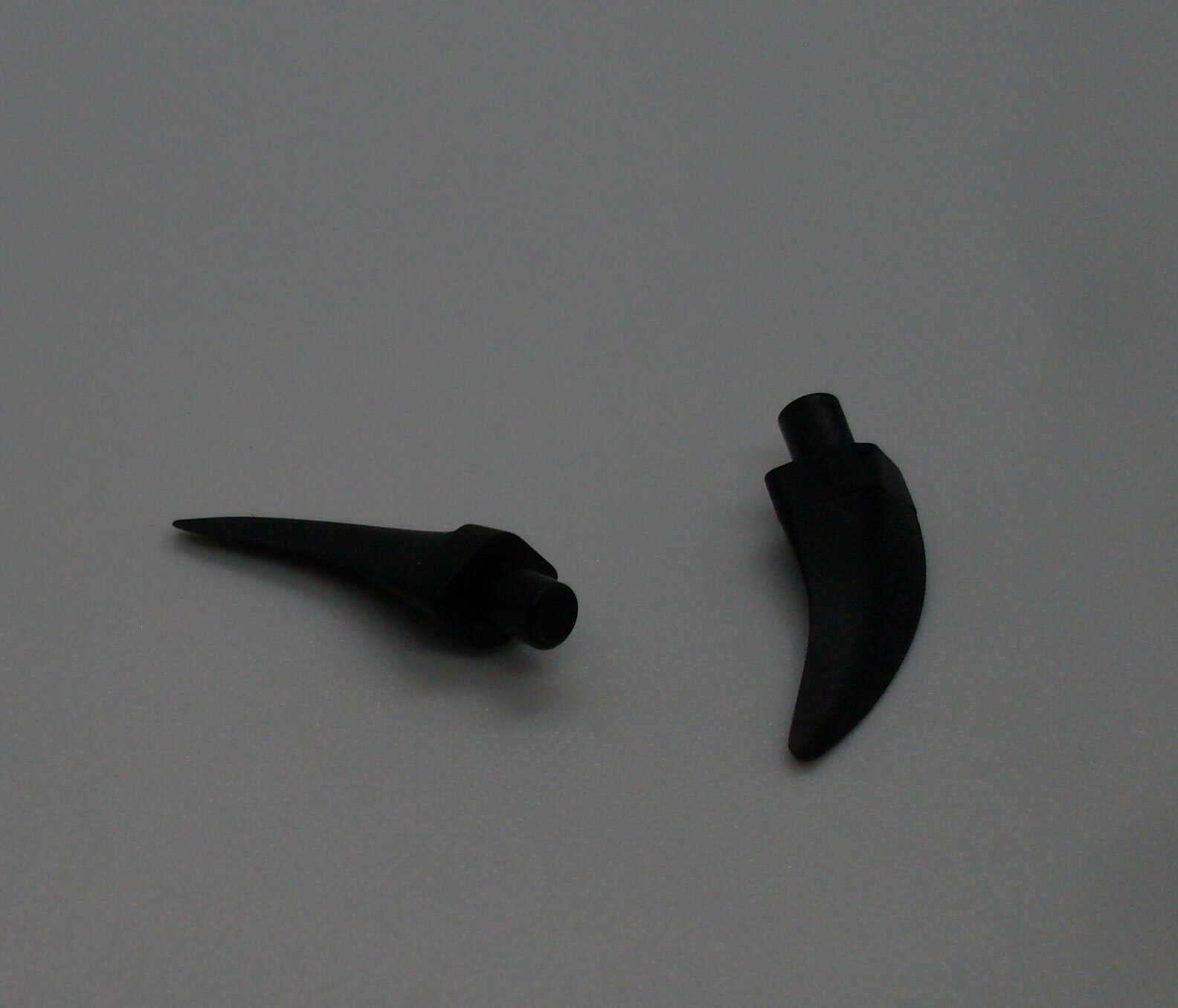 Lego 10 Krallen für Tiere schwarz (Barb Claw Zubehör Klauen Bodypart ...
