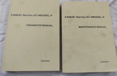 Fanuc Series oi Model F Operation Maintenance + Parameter CNC Manual Books | eBay