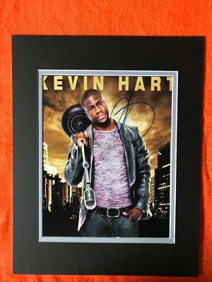Kevin Hart, Autographed 8x10, matted to 11x14 frame. | eBay