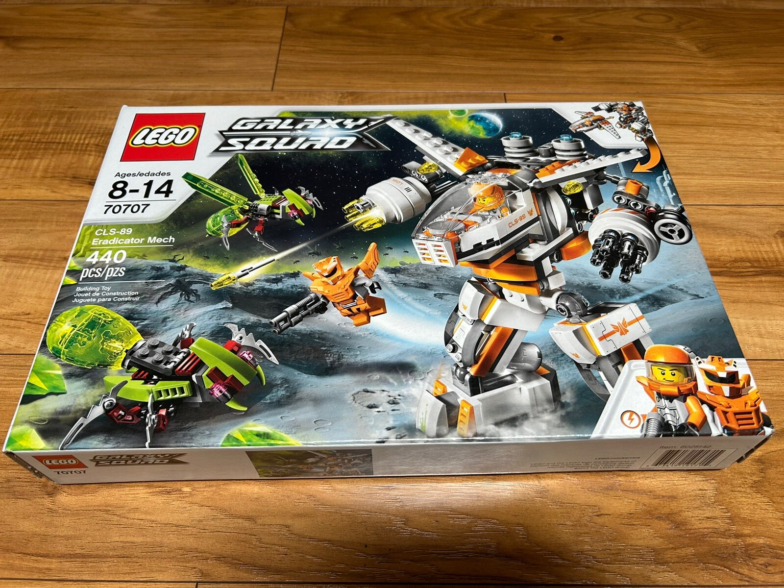 Lego Galaxy Squad 70707 CLS-89 Eradicator Mech - New, Sealed ...