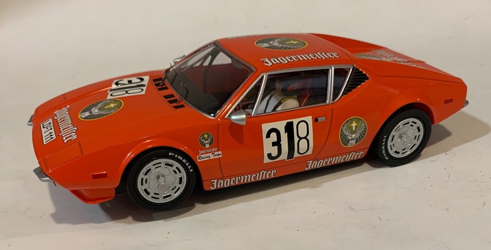 Slot Car Scaleauto SC-6040 Di Tomaso Pantera Gr.3 #318 JAGERMEISTER | eBay
