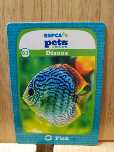 RSPCA Pets 🏆 #83 DISCUS Trading Card 🏆FREE POST | eBay