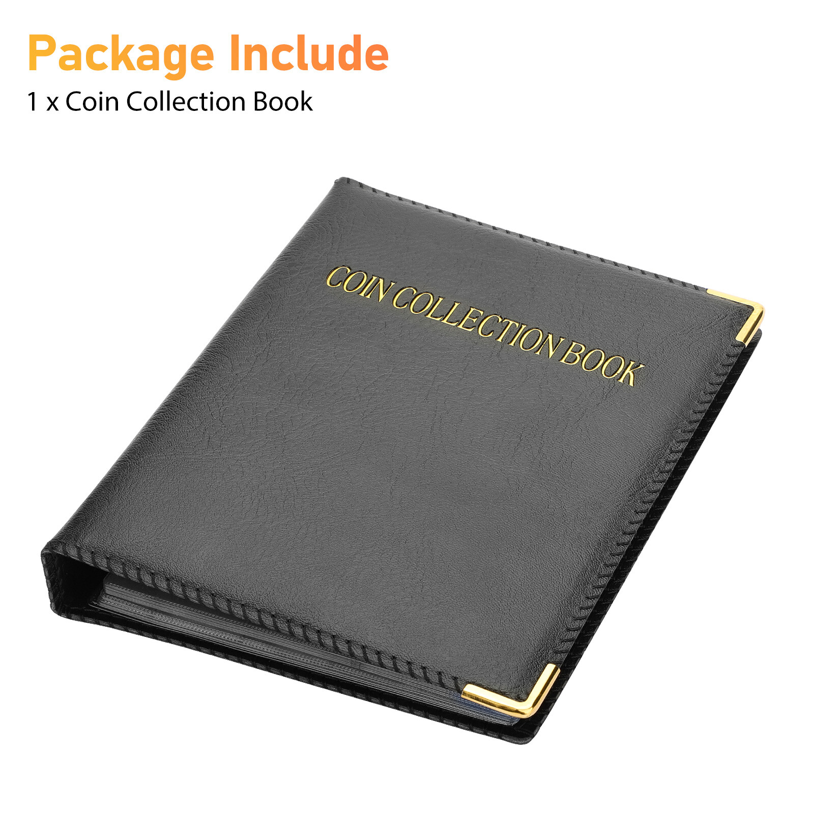 480 Pocket World Coin Collection Album Storage Folder Book Money Holder ...