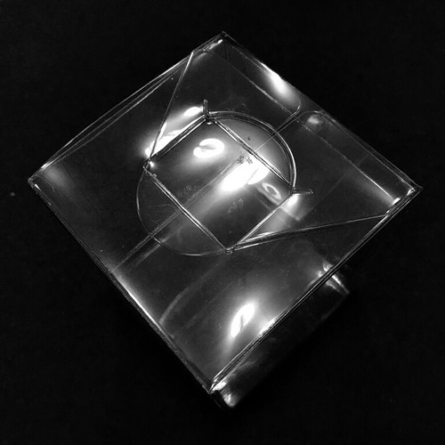 PVC Clear Simple Storage Case 10 Pcs 5x5x5cm Gift Transparent Packing ...