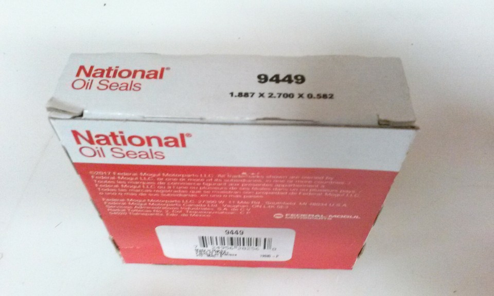 National 9449 seal, made in Mexico. | eBay