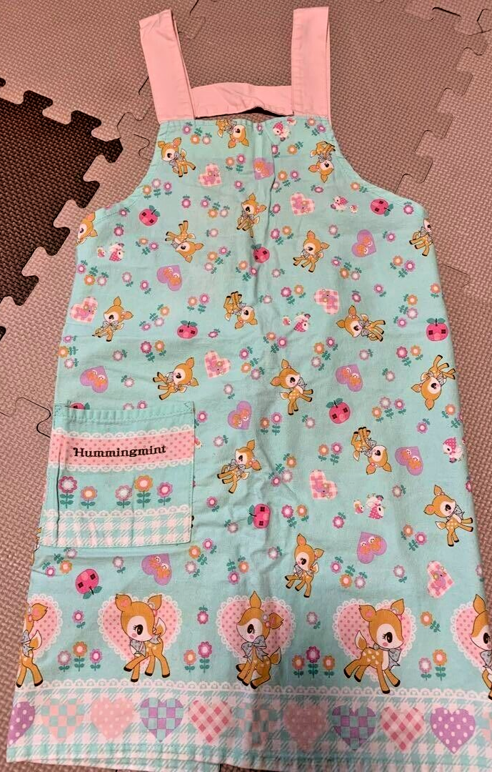 Sanrio Hummingmint Humming Mint Apron 130cm Triangle Sling Kids NEW ...